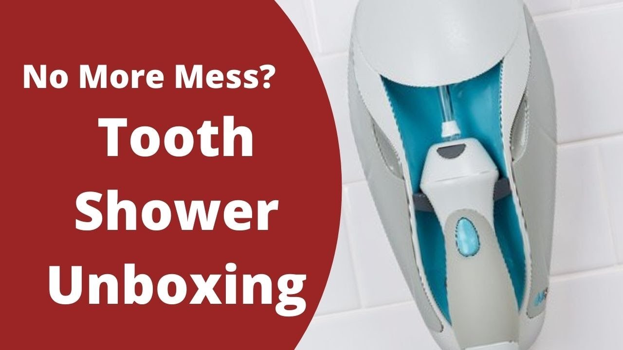 ToothShower Single Suite-Water Flosser for the Shower Unboxing - YouTube