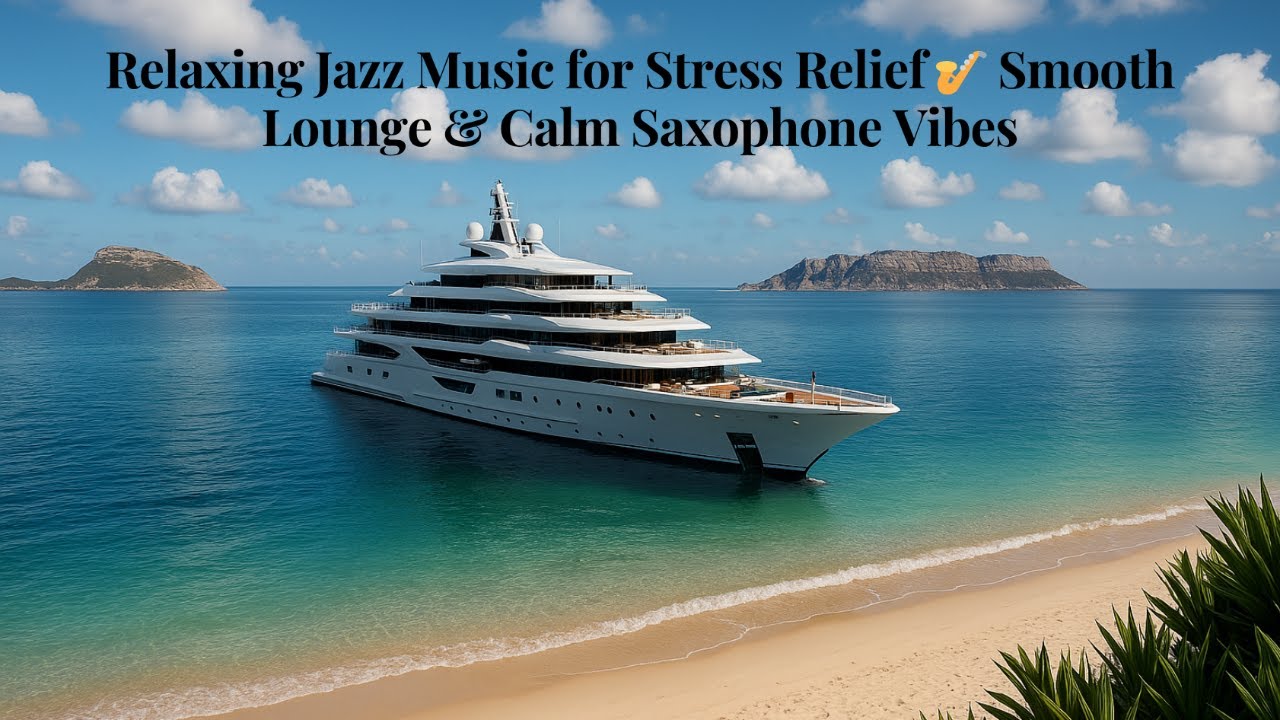 Relaxing Jazz Music for Stress Relief 🎷 Smooth Lounge Jazz for Calm ...