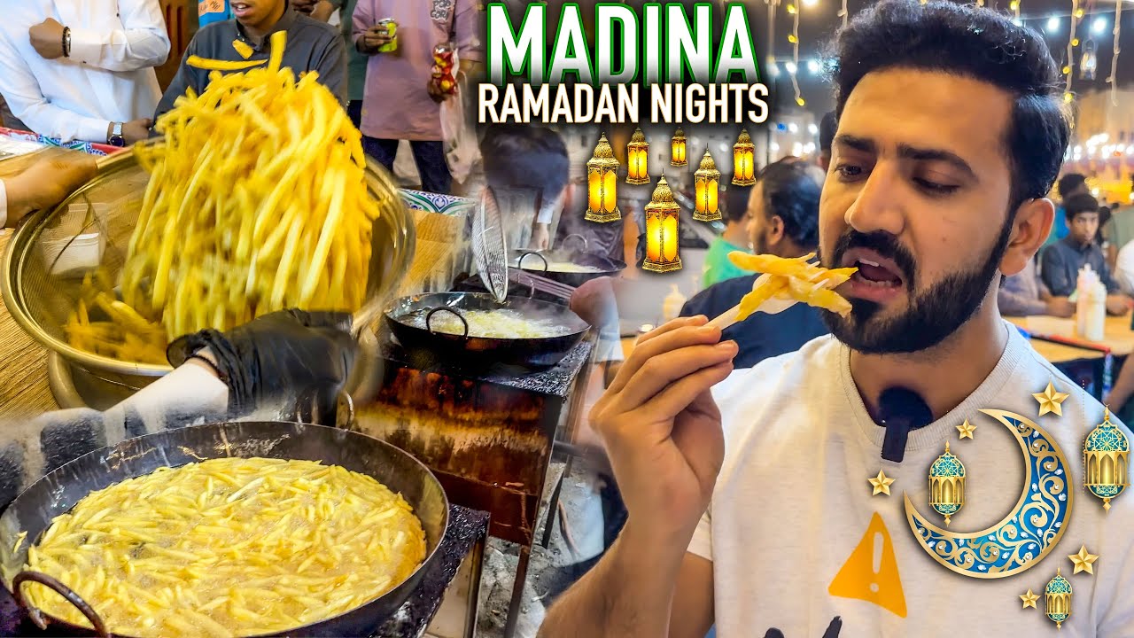Madina RAMADAN Nights Full Street FOOD | Local Life of Madina - YouTube