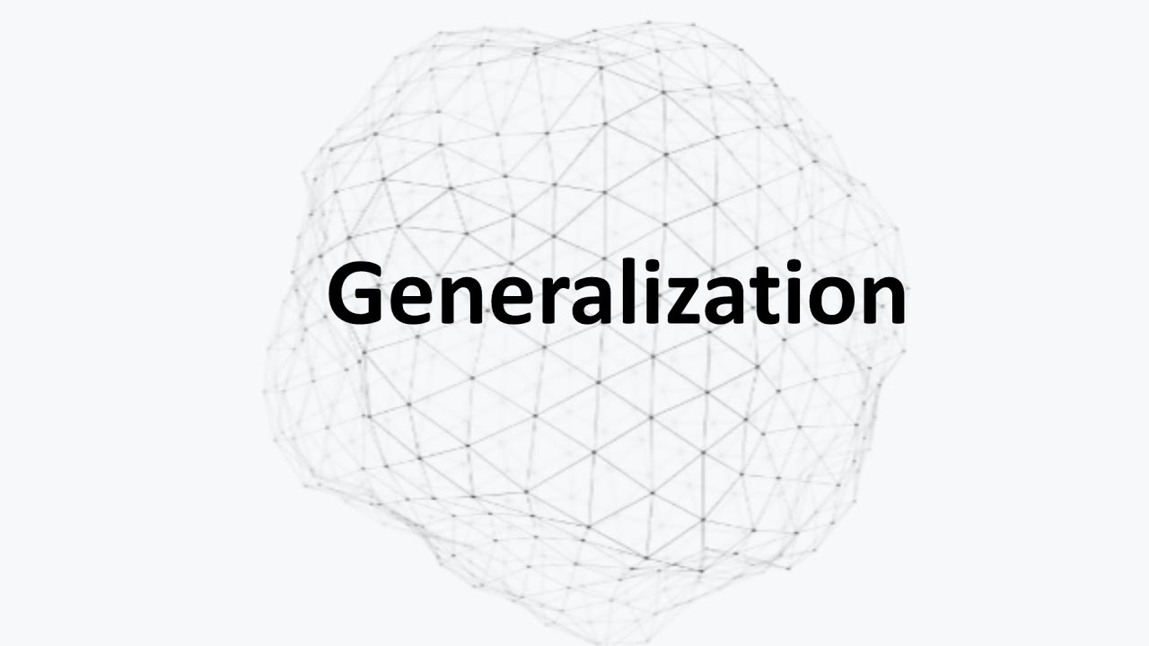 CSE425 One to One Presentation: Generalization - YouTube