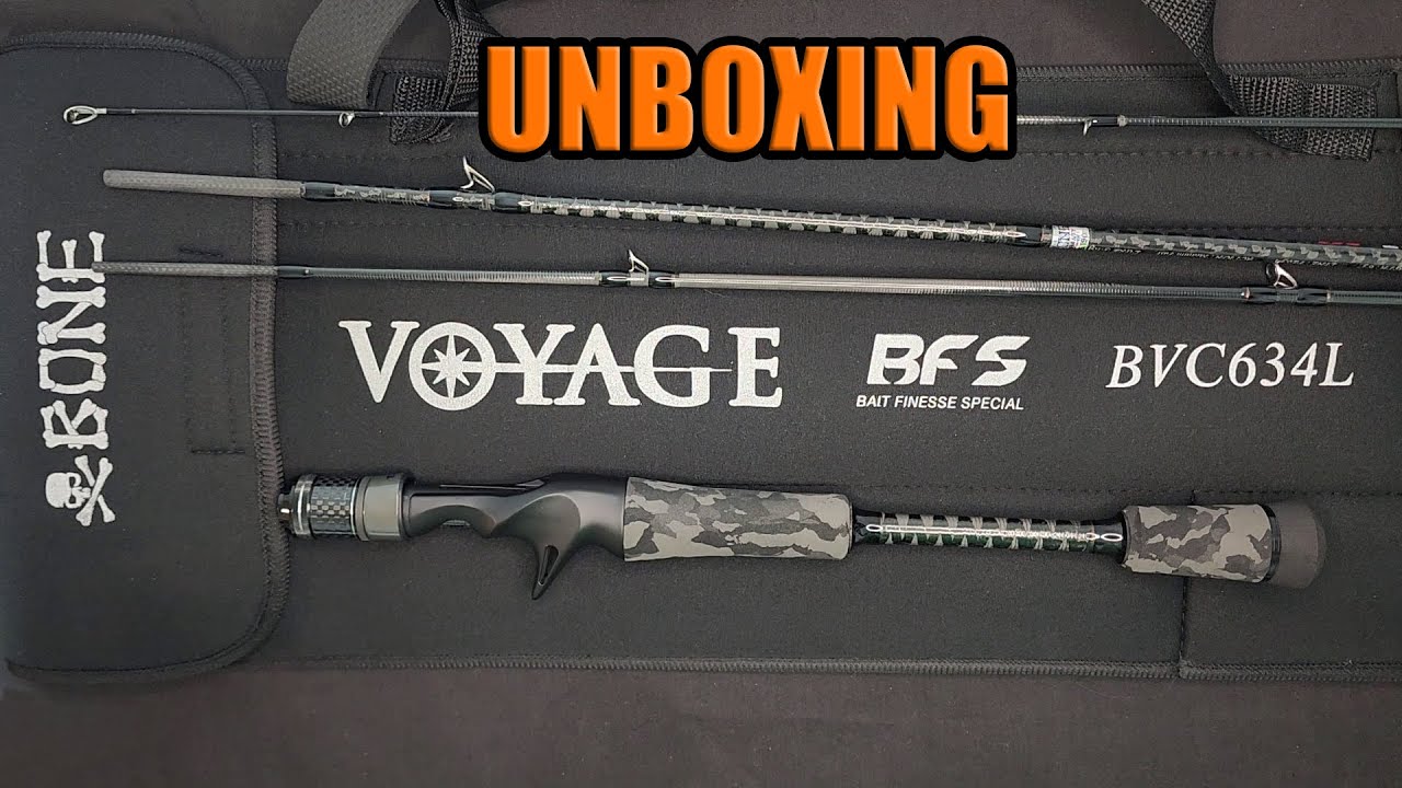 Unboxing Bone Voyage BFS Rod BVC634L - YouTube