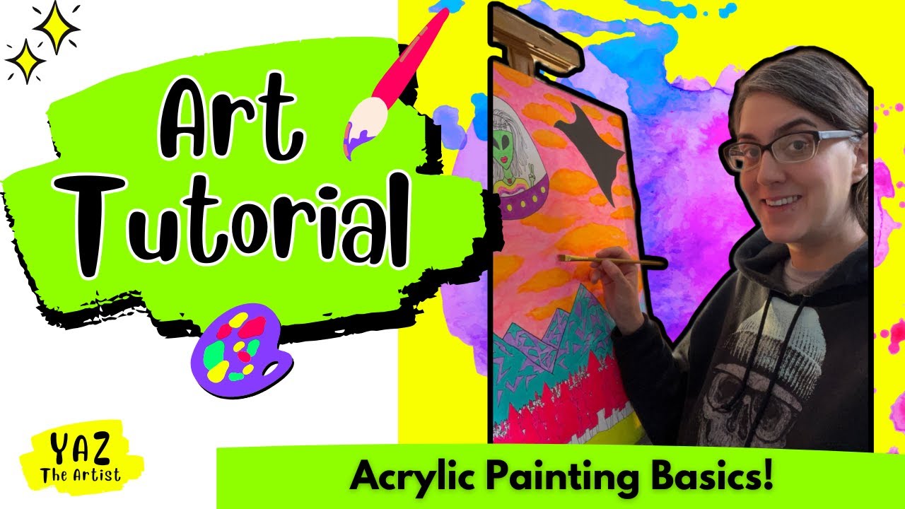 ULTIMATE Guide: BEST Acrylic Painting Tools & Techniques for Beginners ...
