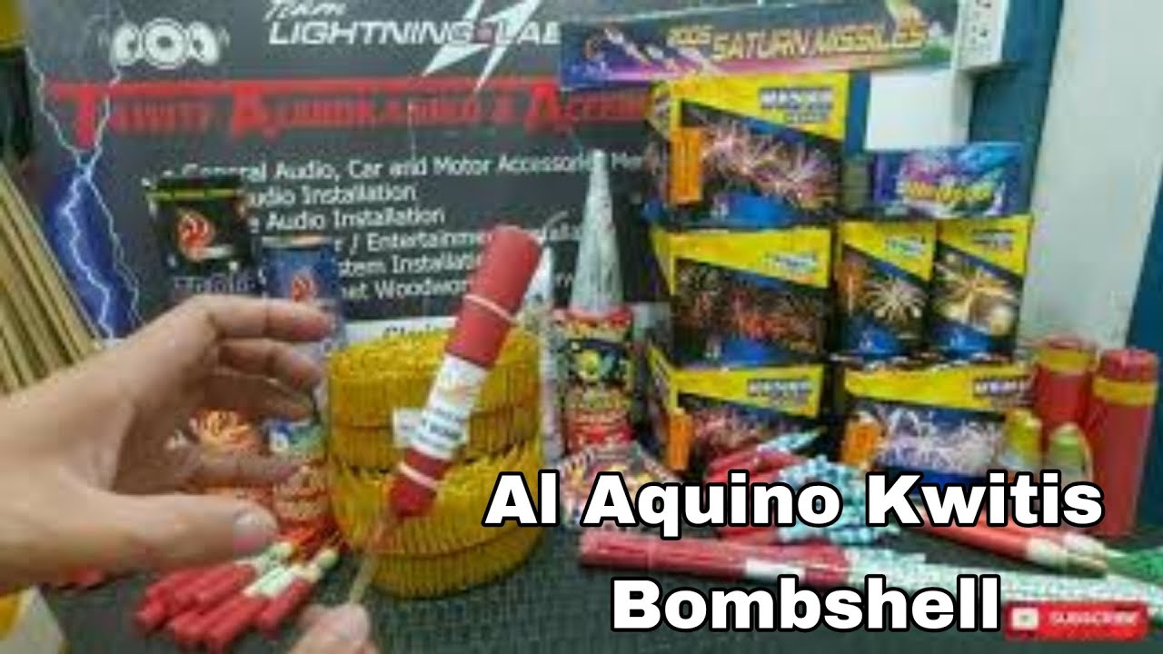 Al Aquino Kwitis Bombshell | 2nd Batch ng Fireworks at Firecracker for ...