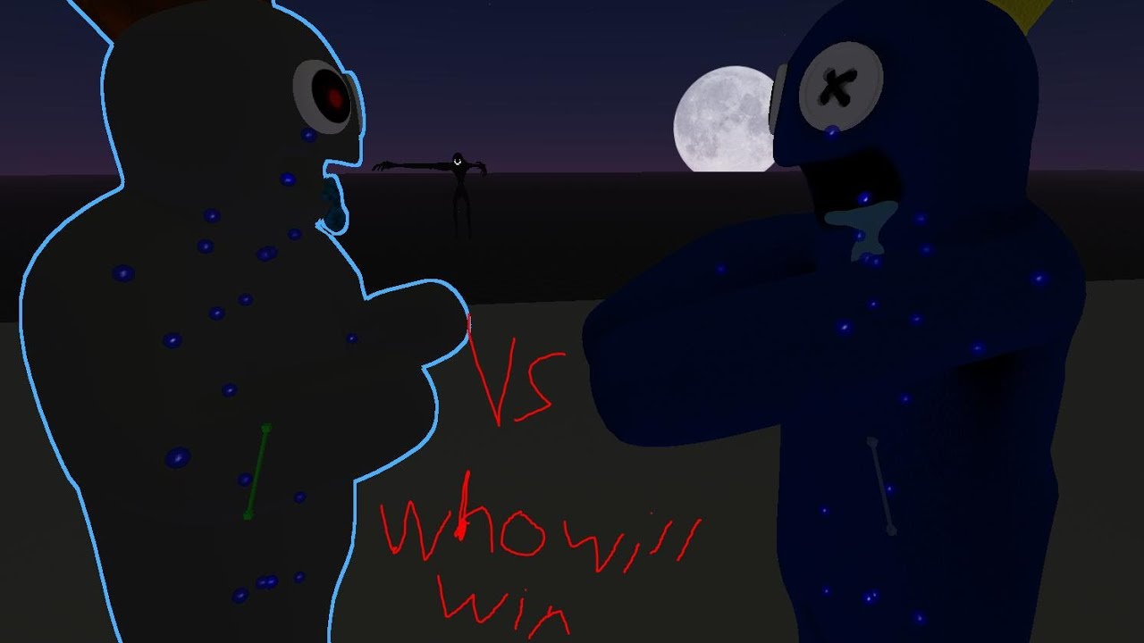 rainbow friends vs robot rainbow friends - YouTube