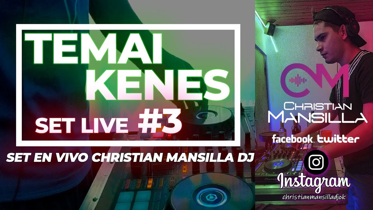 TEMAIKENES #3 - SET EN VIVO CHRISTIAN MANSILLA DJ - YouTube
