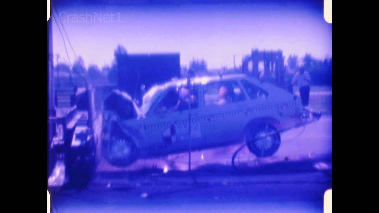 Chevy Chevette | 1979 | Frontal Crash Test | NHTSA | CrashNet1 - YouTube