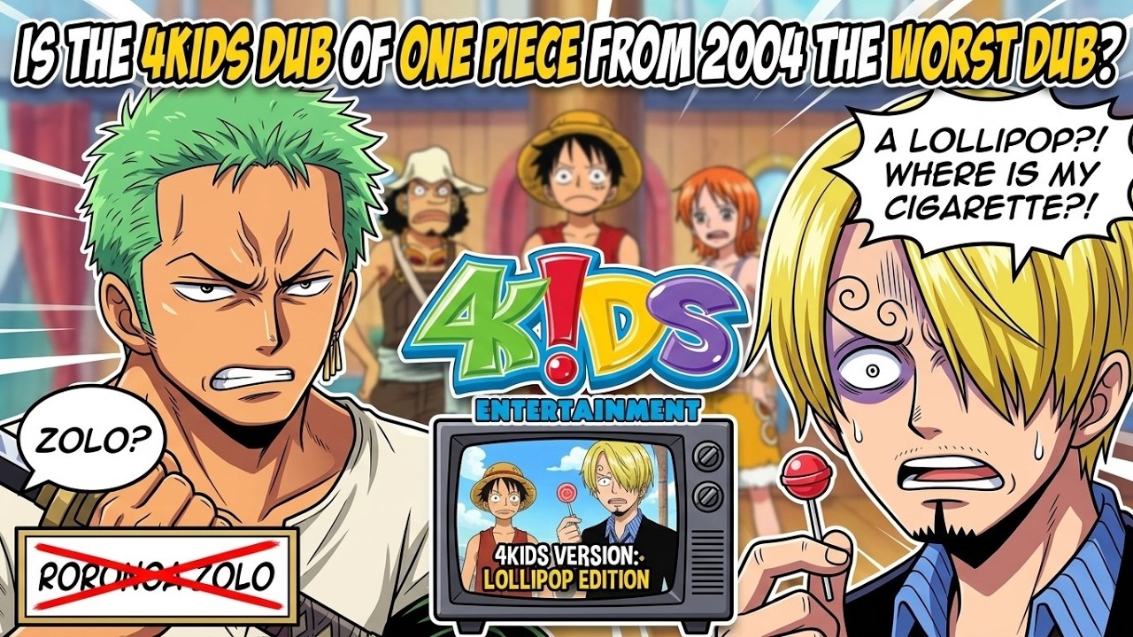 TheAmazingKaleb's Deep Dive Podcast Episode 2 - Is the 4Kids dub of One ...
