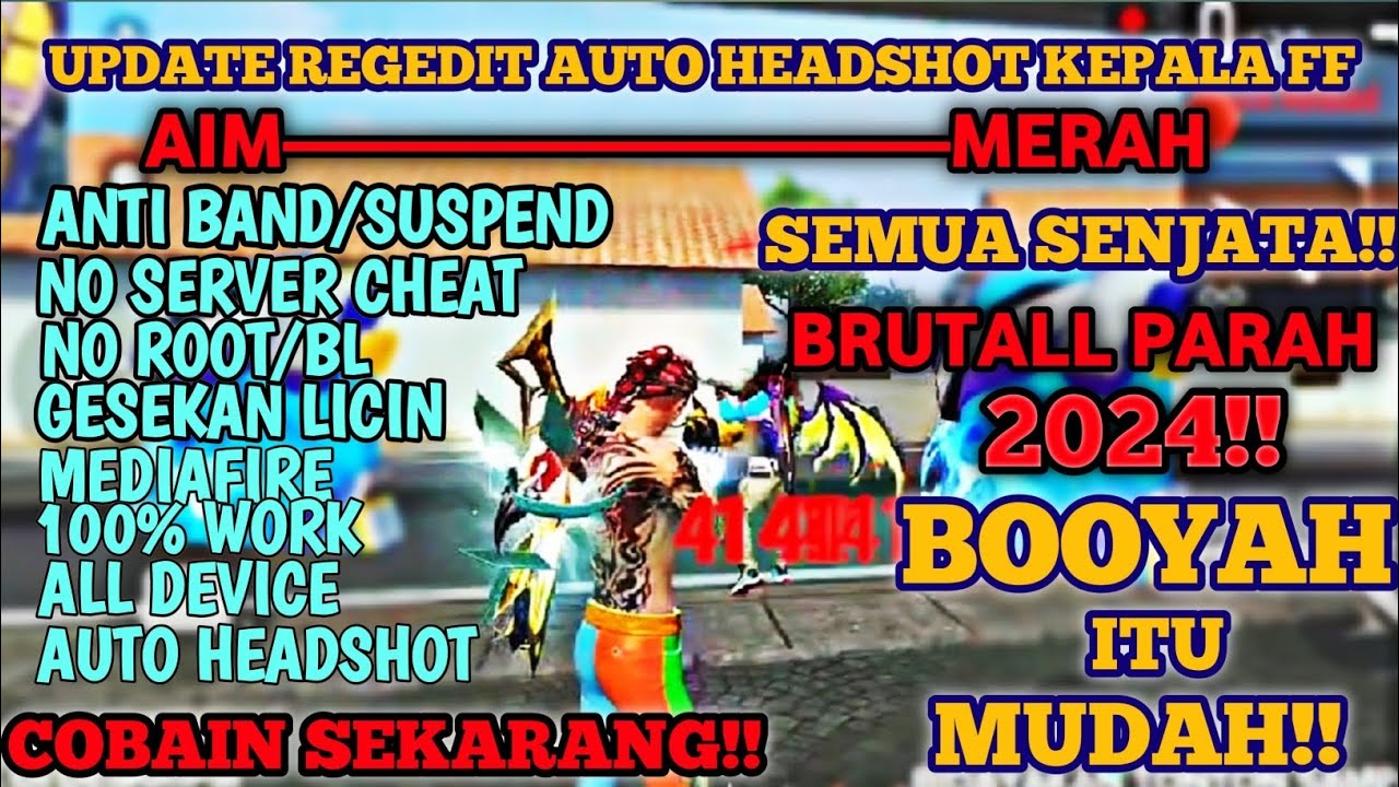 UPDATE SCRIPT HEADSHOT FF ORI DAN FF MAX ANTI BAND NO BL NO SERVER ...
