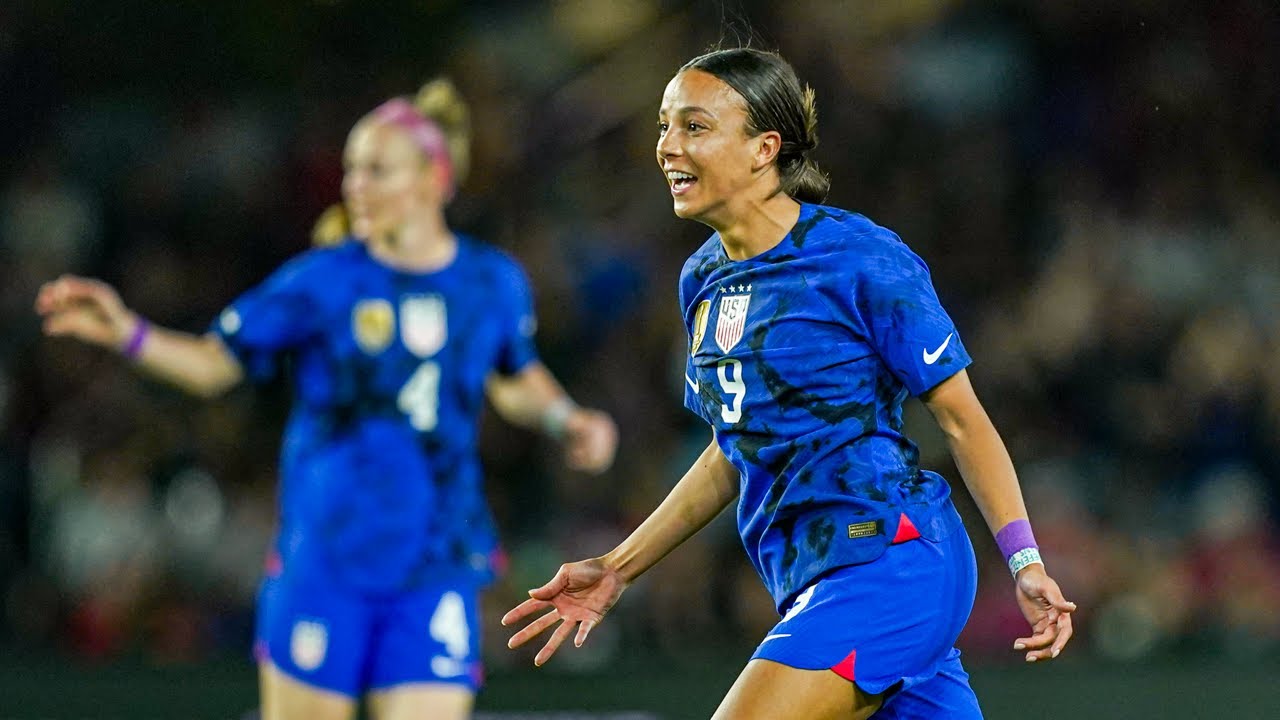 Copa SheBelieves 2023 | USWNT vs. Canada: Primer Gol de Mallory Swanson ...