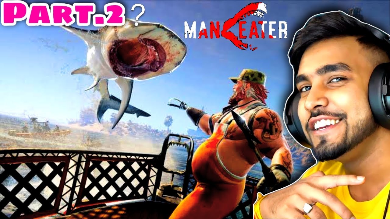 I BECAME A DANGER SHARK Part-2 ? || Man Eater Shark Game Play In Mobile ...