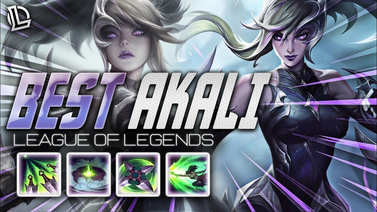 Akali Champion Gameplay in League of Legends - YouTube