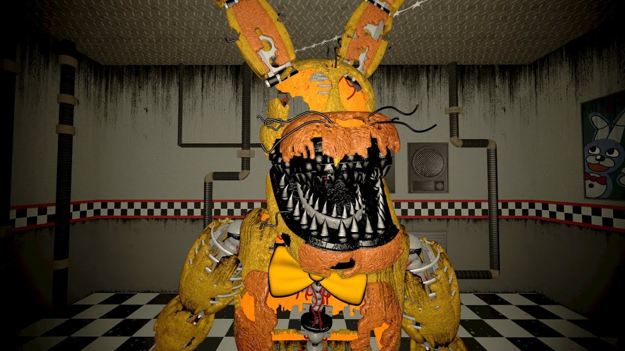 [FNAF/SFM] (fanmade) JACK-O-BONNIE'S JUMPSCARE - YouTube