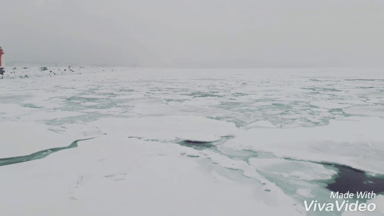 ICE Breaker, Monbetsu Hokkaido Okhotsk Drift Ice - YouTube