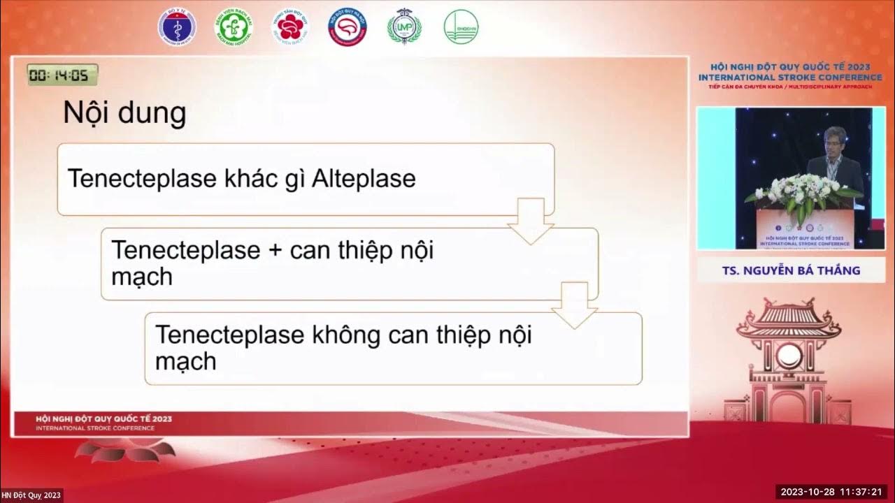 Hội nghị đột quỵ quốc tế 2023- PGS.TS Nguyễn Huy Thắng (2) - YouTube
