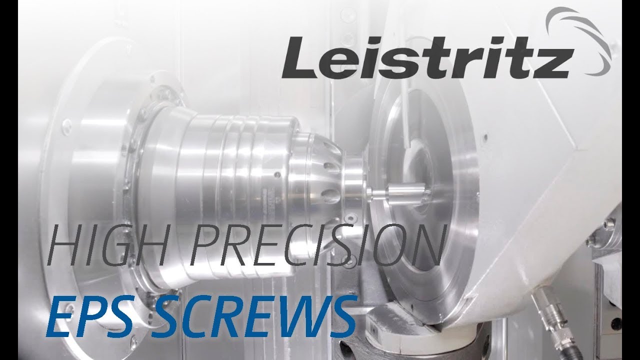 Leistritz High Precision EPS screws - YouTube