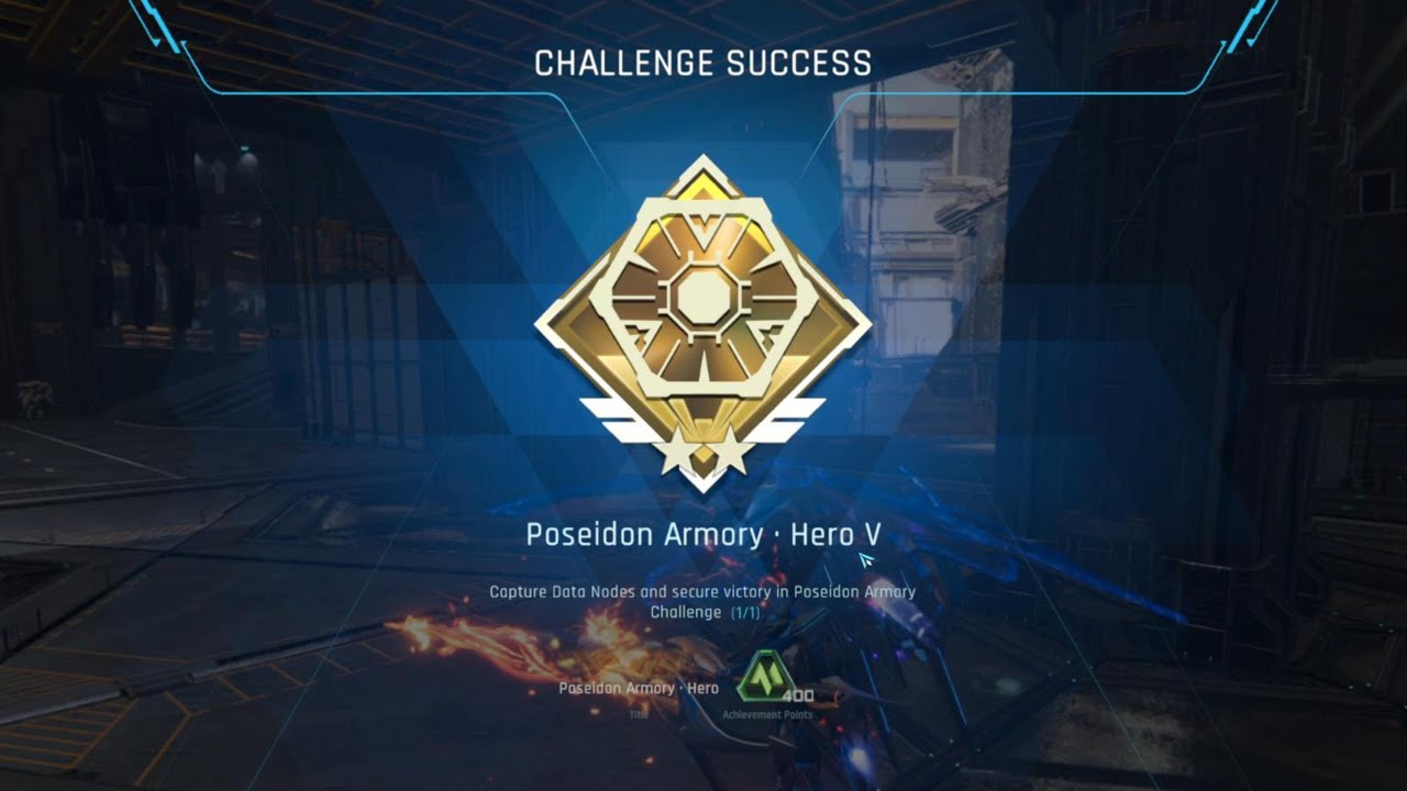Poseidon Armory Hero IV and V - Mecha BREAK - ingame Map Challenges ...