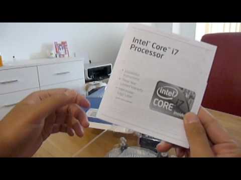 Unboxing Intel Core i7 950 - YouTube