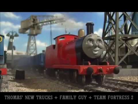 What If...Thomas' New Trucks + Family Guy + Team Fortress 2? - YouTube
