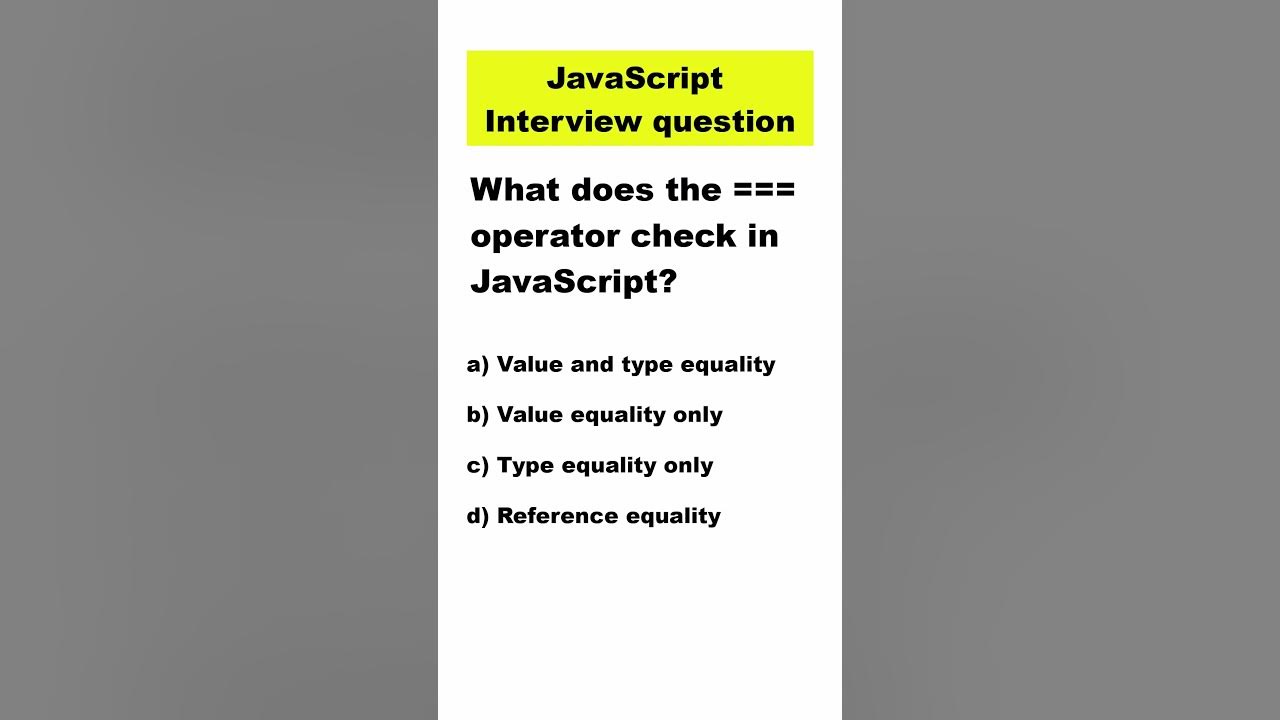 JavaScript Interview Question #5| ===|codebrainexecution - YouTube