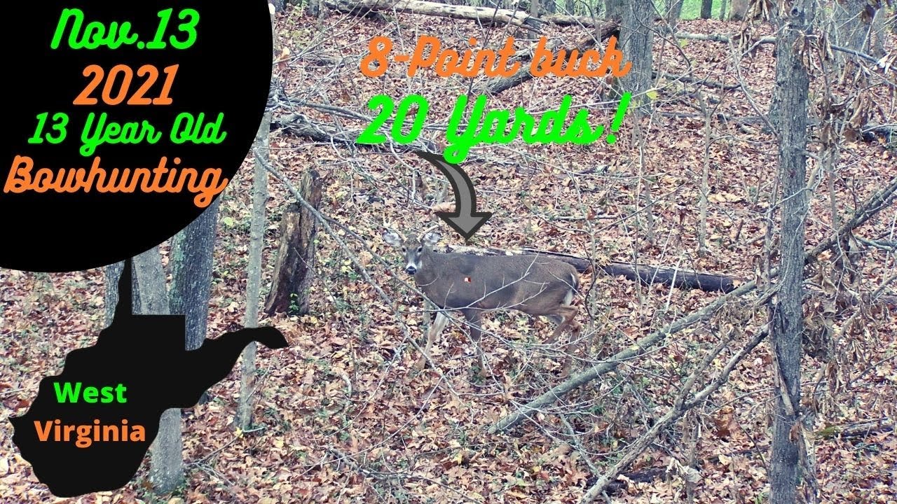 8-Point buck at 20 yards| Bowhunting West Virginia! - YouTube