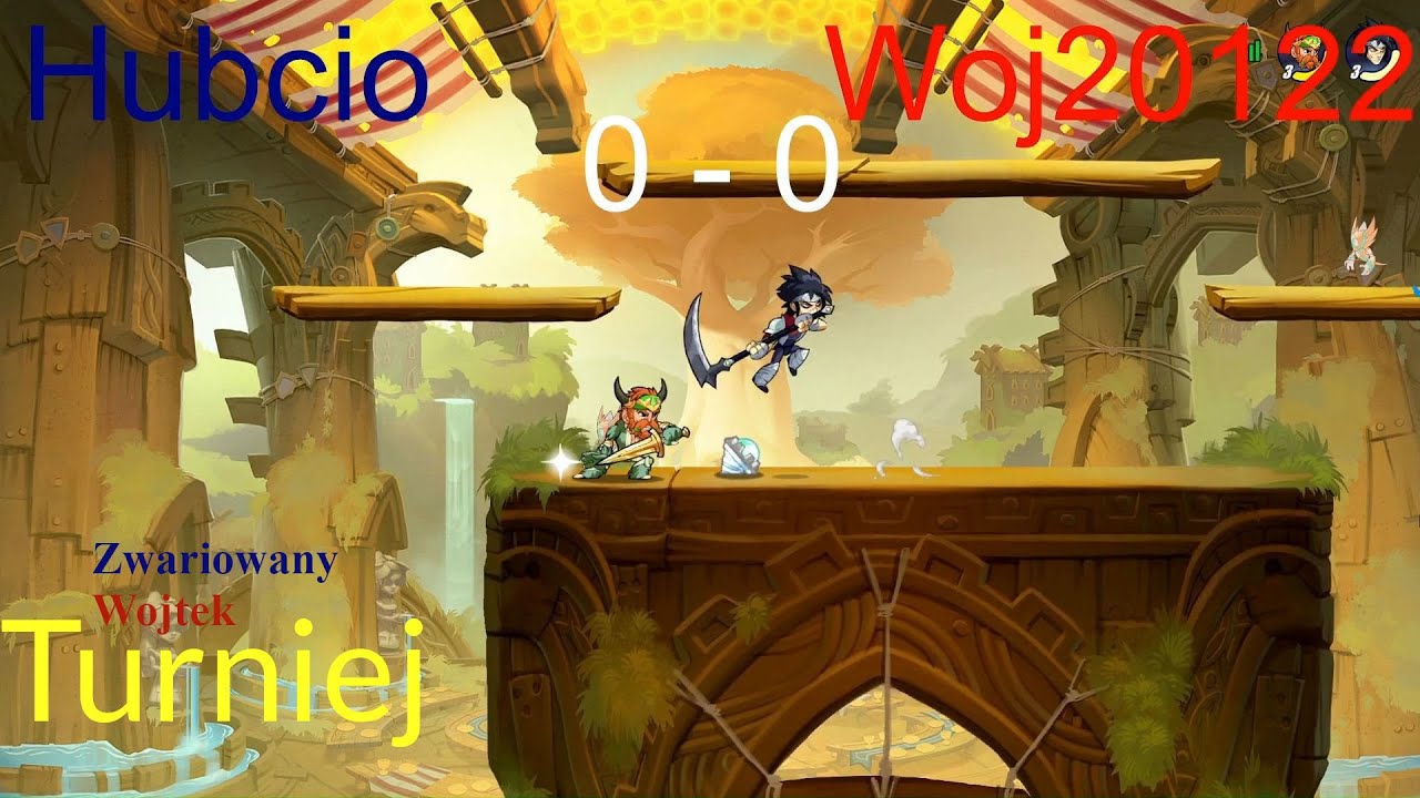 |Turniej|: Brawlhalla (1v1); Hubcio VS Wojtek20122 - YouTube