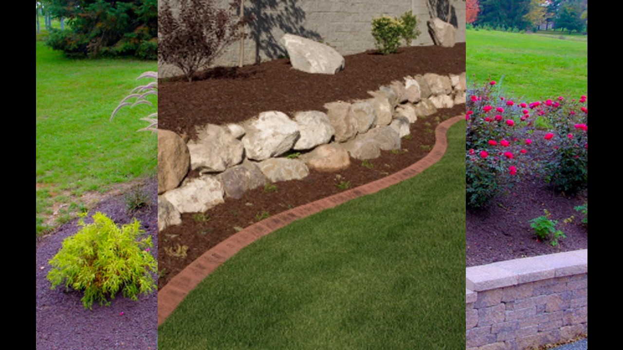 Ideas De Paisajismo Con Mantillo De Madera Pegamento De Fijación De