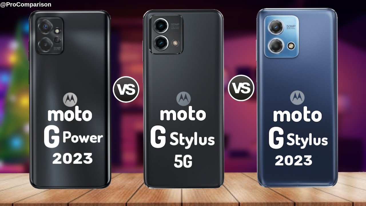 Moto G Power Vs Moto G Stylus