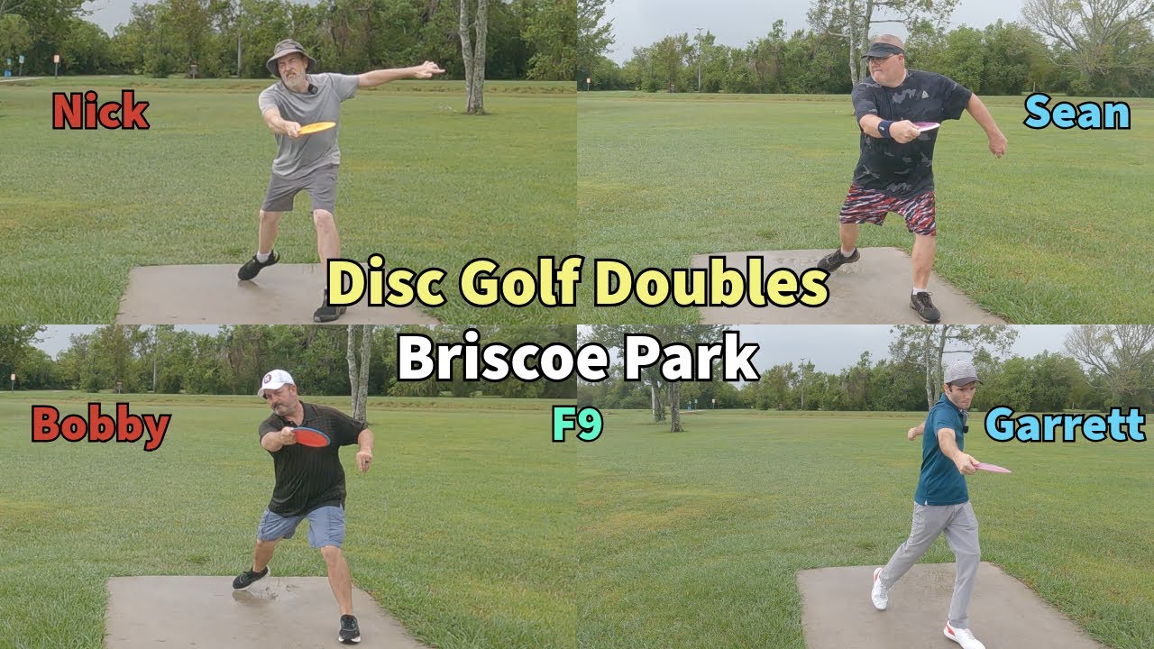 Disc Golf Doubles at Briscoe Park - F9 - YouTube