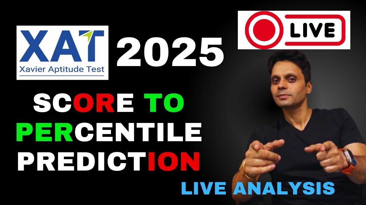 XAT 2025 complete analysis! XAT 2025 score to percentile prediction ...