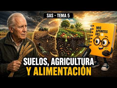 TEMA 5 SAS IB EXPLICADO DESDE CERO 🌱 | Suelo, Agricultura y Alimentación COMPLETO
