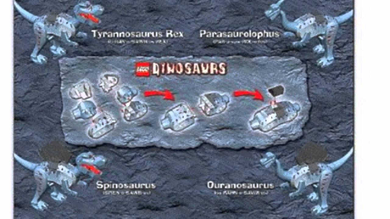 Lego Dinosaurs Tyrannosaurus Rex 6720 (Toy) - YouTube