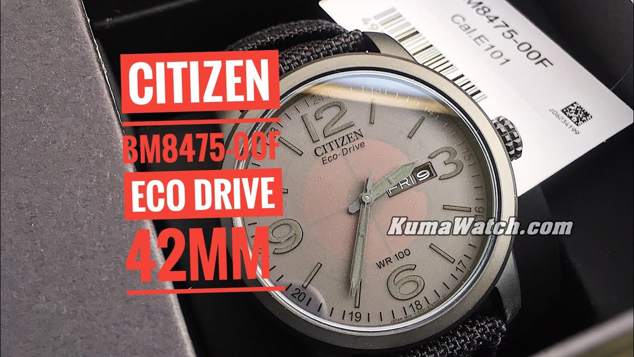 Citizen BM8475 00F Eco Drive- Năng lượng mặt trời, Chính hãng ...