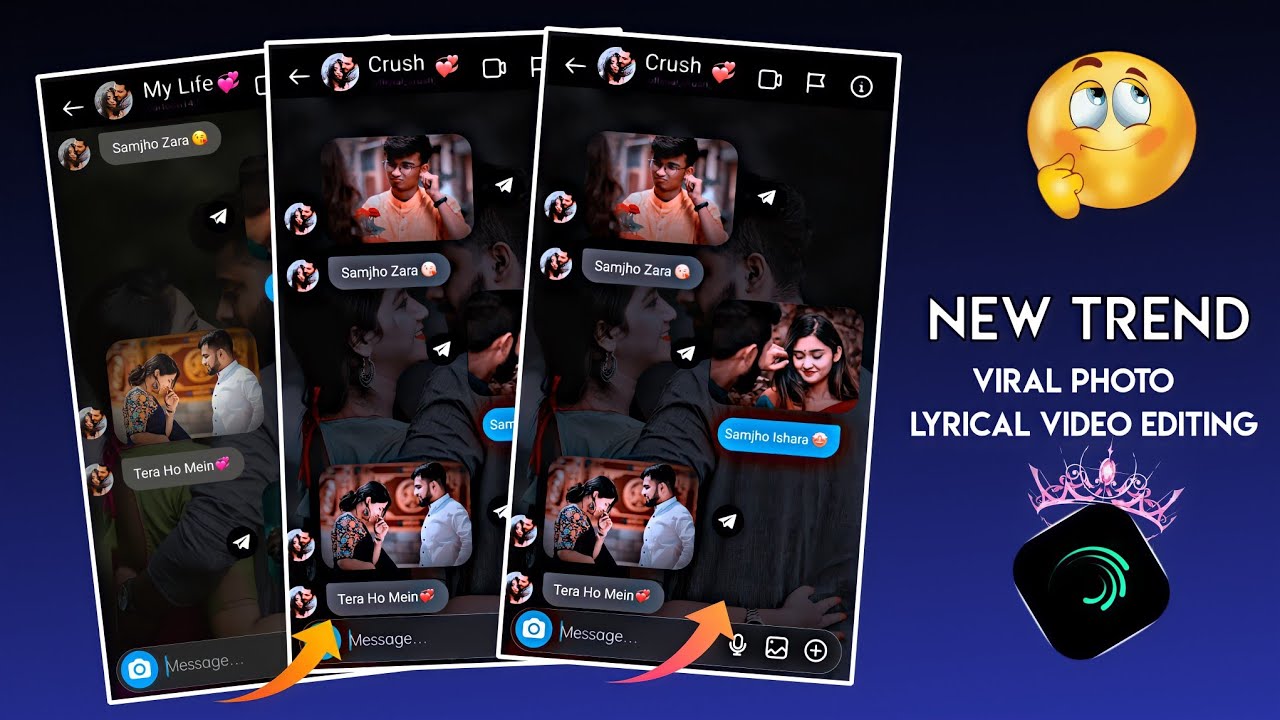 New Viral Insta Fake Chat Video Editing-New Instgram Dm Chat Video ...