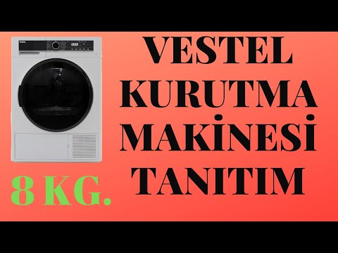 VESTEL KURUTMA MAKİNESİ İNCELEME - KM 8811 - YENİ ÜRÜN 2020