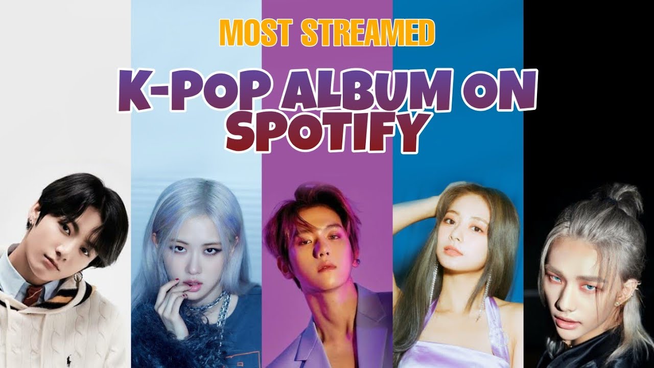 MOST STREAMED K-POP ALBUMS ON SPOTIFY - YouTube