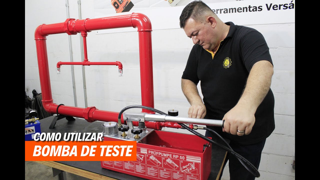 Bomba para Teste Hidrostático - Merax - YouTube