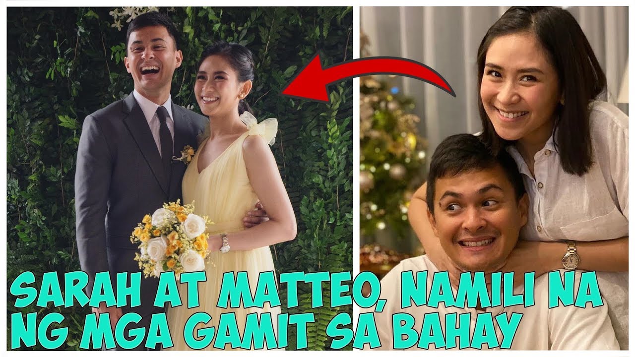SARAH GERONIMO AT MATTEO GUIDICELLI, SPOTTED NA NAMILI NG GAMIT PARA SA ...