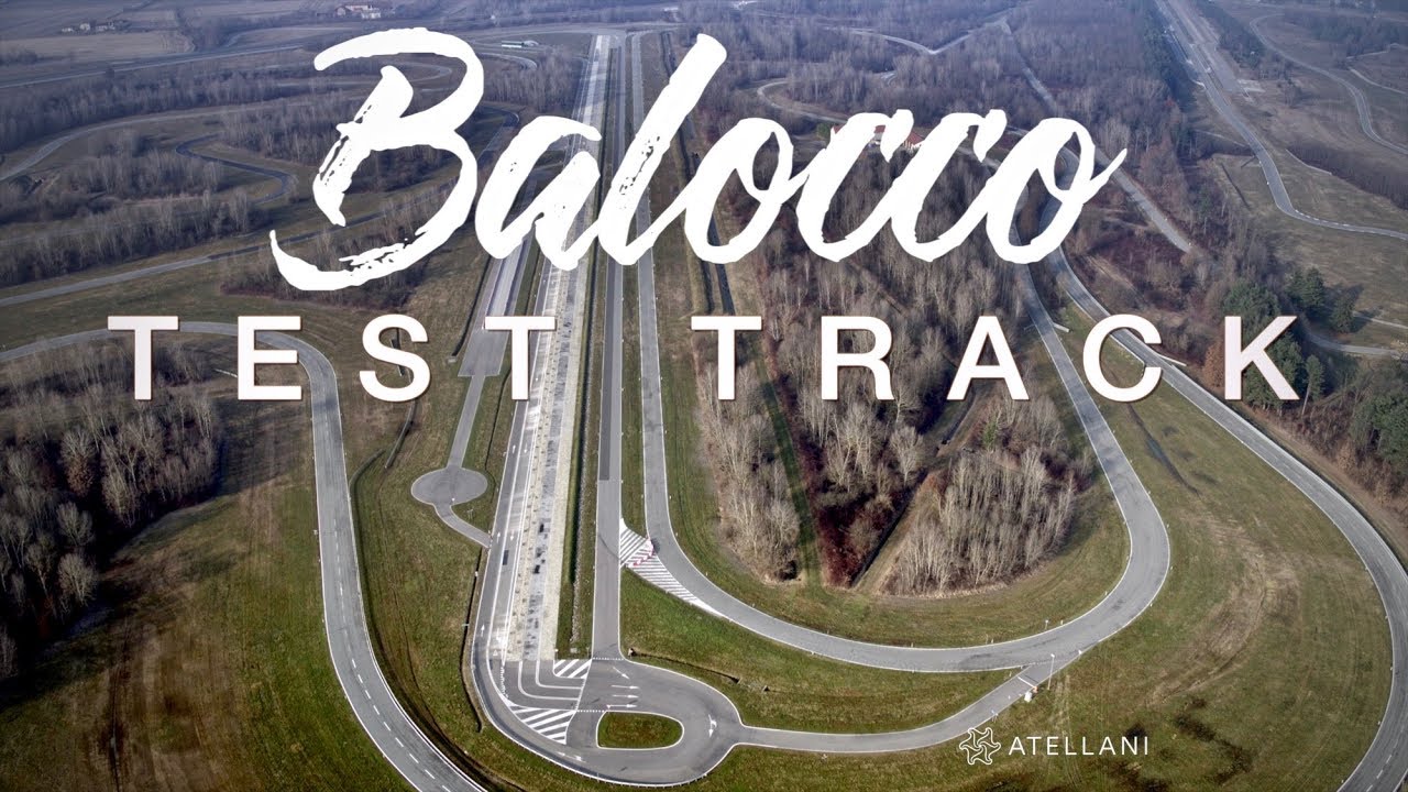 Balocco Proving Track - FCA Balocco Test track in Italy | Drone Video ...