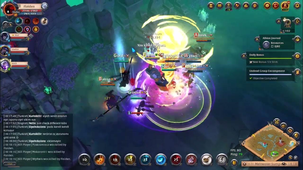Albion Online cleaning gucci gankers by:flaiden - YouTube