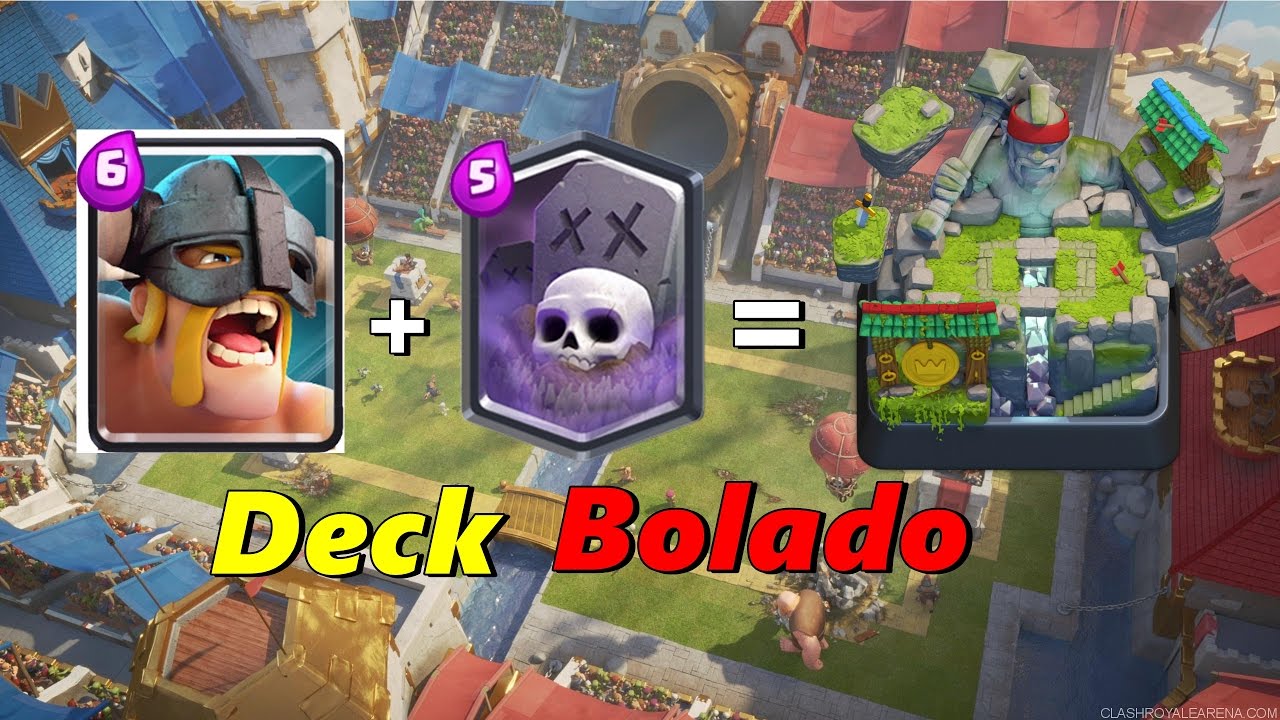 DECK BOLADO DE BÁRBAROS DE ELITE COM CEMITÉRIO PARA SUBIR ARENA ...