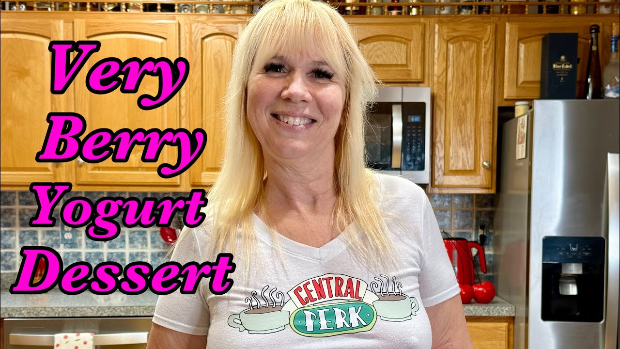 Very Berry Yogurt Dessert Becki Licious Youtube