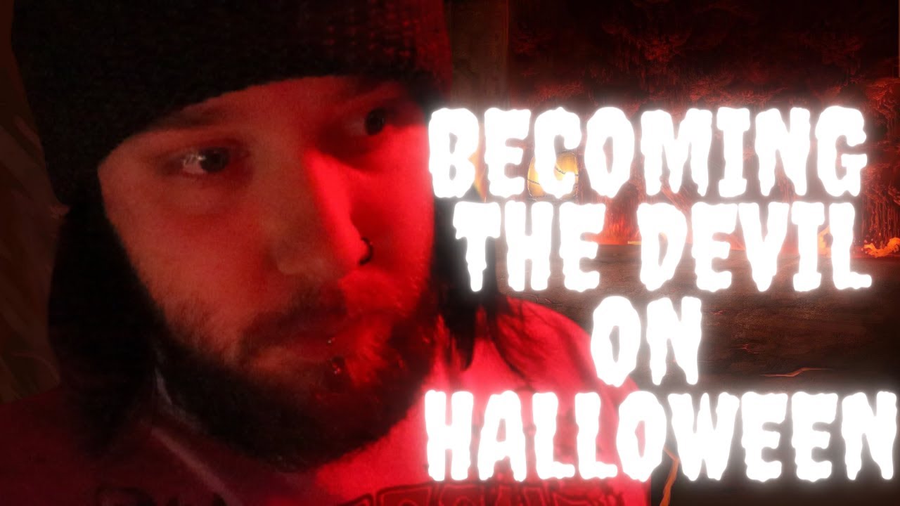 BECOMING THE DEVIL ON HALLOWEEN - YouTube