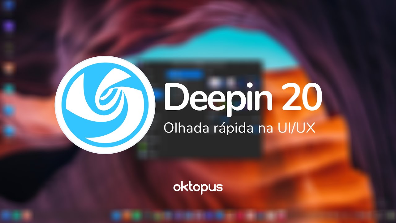 New UI/UX - Deepin Linux 20 - Interface PT-BR - YouTube