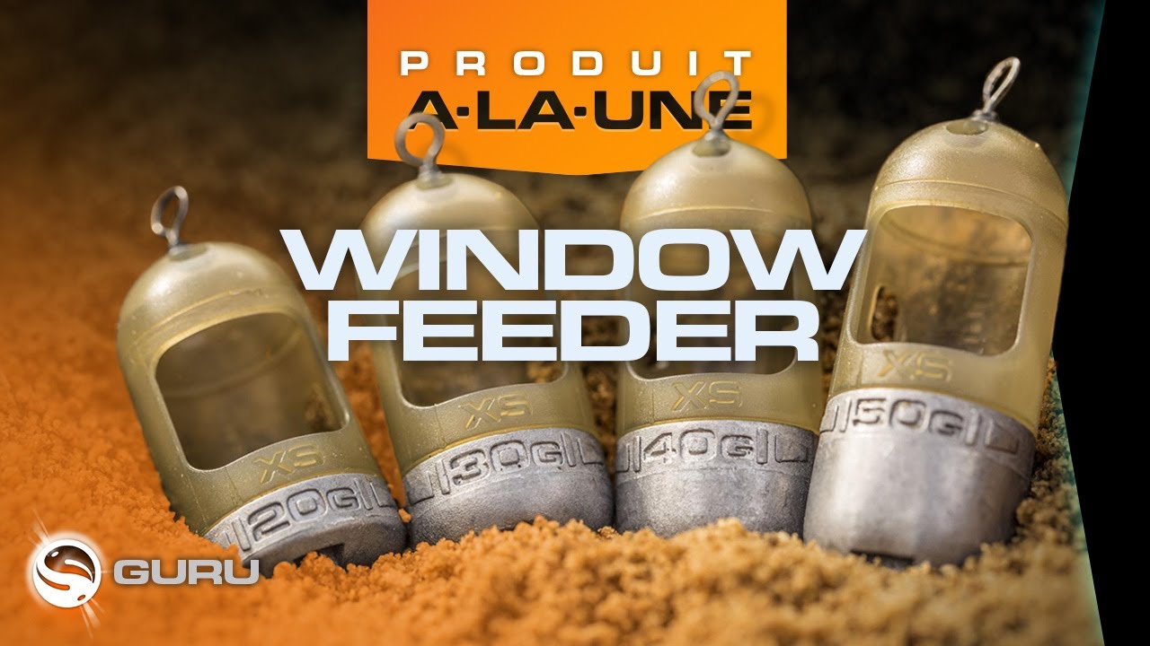 Window Feeders x-change GURU pour la pêche à longue distance - YouTube