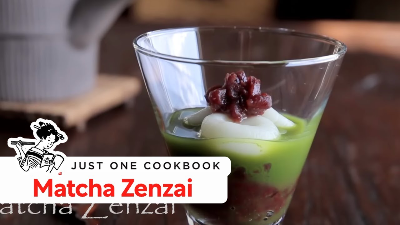 How To Make Matcha Zenzai (Recipe) 抹茶ぜんざいの作り方（レシピ） - YouTube