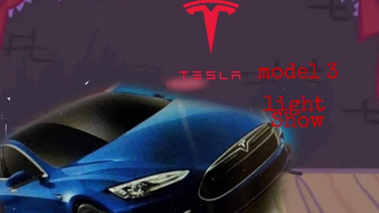Tesla light show - YouTube