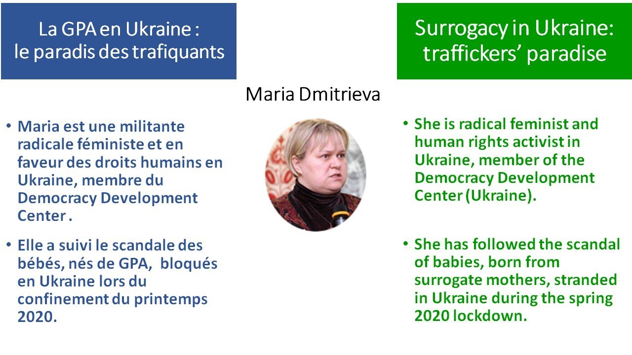 Maria Dmitrieva final ! Surrogacy in Ukraine: traffickers’ paradise ...