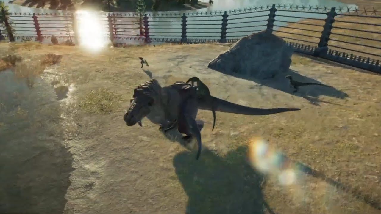 Blue, Charlie, Delta, and Echo Fight Tyrannosaurus Rex | Jurassic World ...