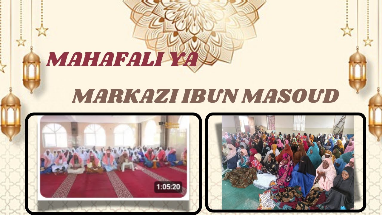 #LIVE 🔴:MAHAFALI YA MARKAZI IBUN MASOUD YA KUHIFADHISHA QUR-AN || 23 ...