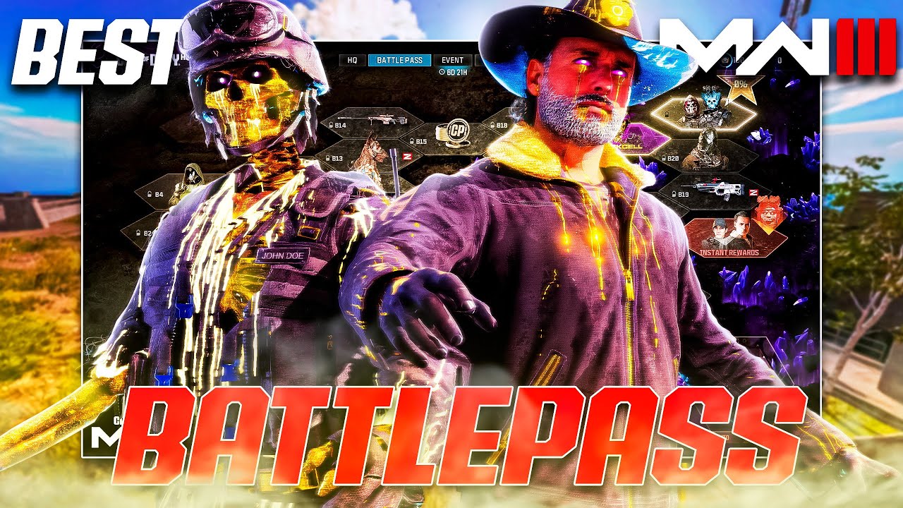 The Best Blackcell Operator and Battlepass in MW3 (John Doe, Rick ...